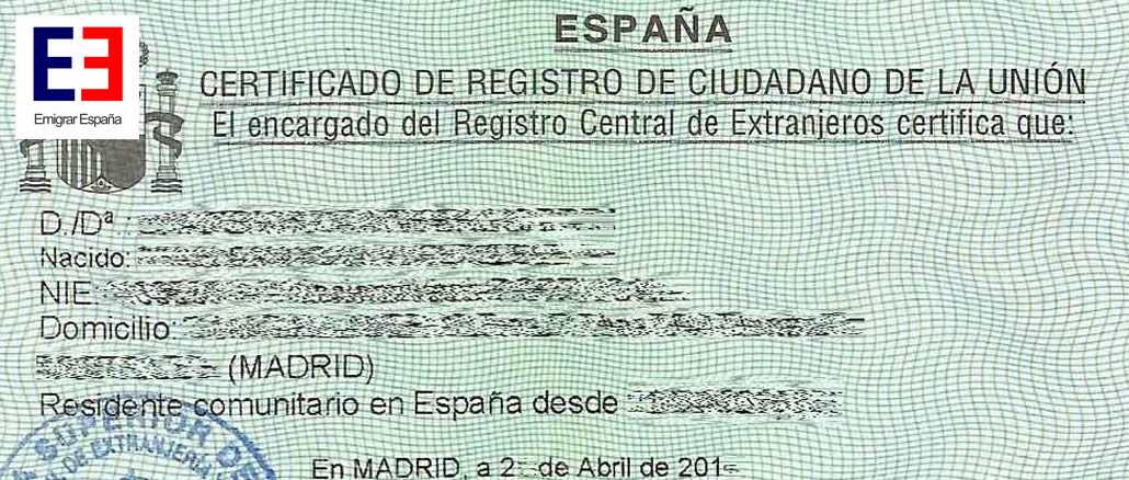 Ciudadanos Comunitarios - NIE (Numero de Identificación Extranjeros ...